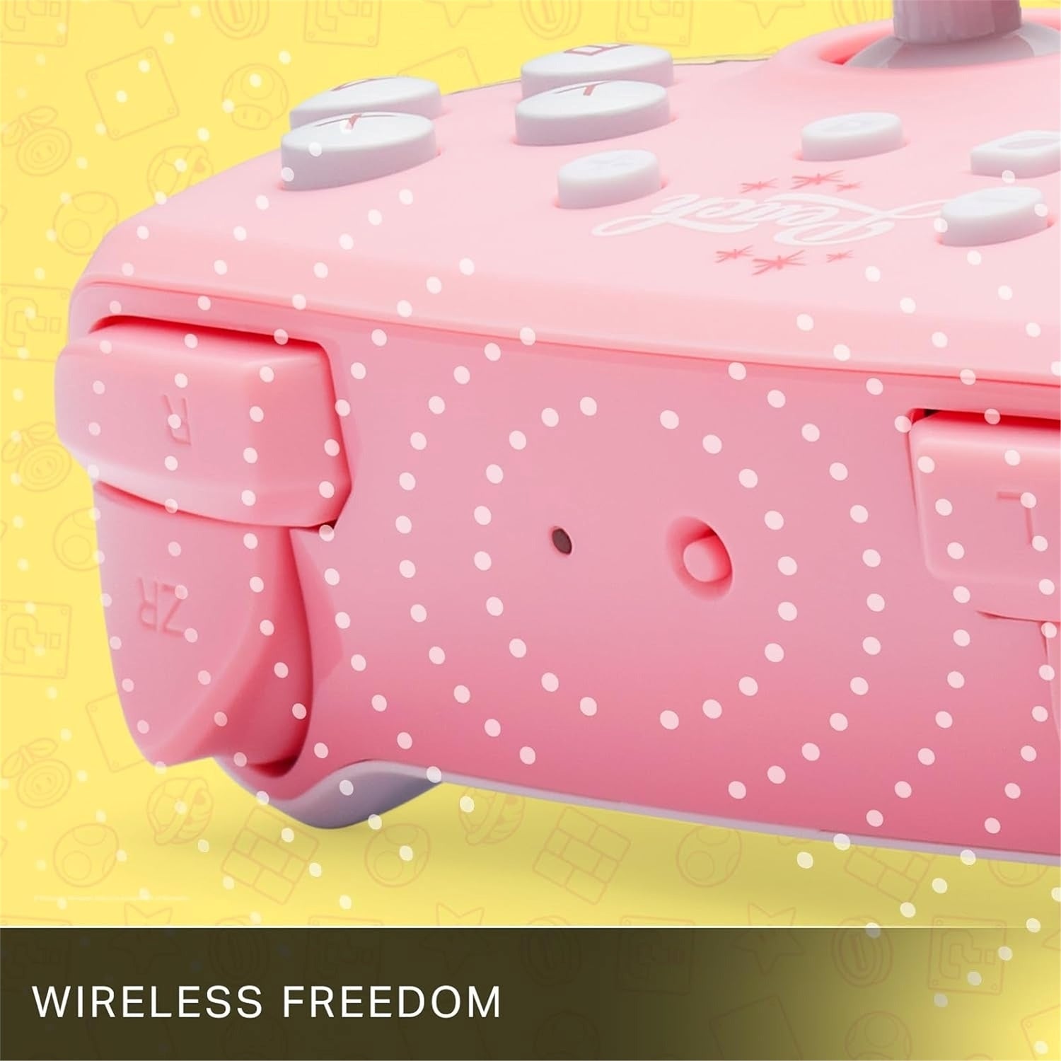 PowerA Wireless Controller for Nintendo Switch - Princess Peach Pink,